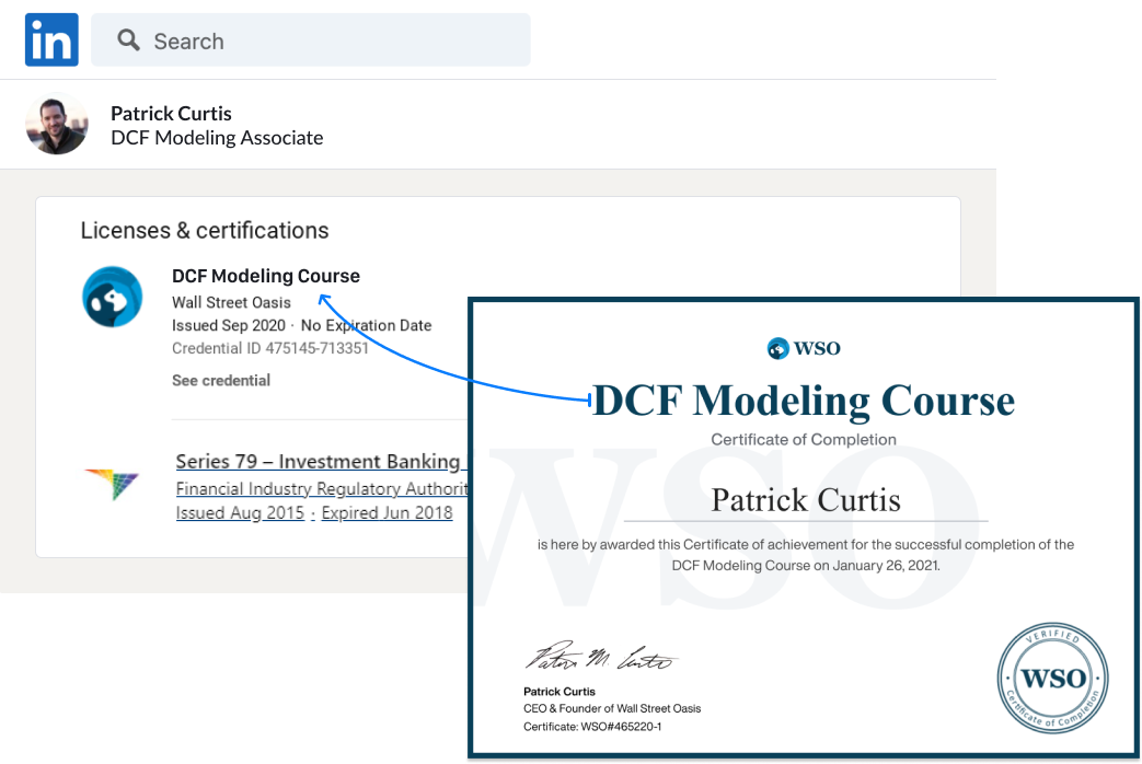 DCF Modeling Course Overview | Wall Street Oasis